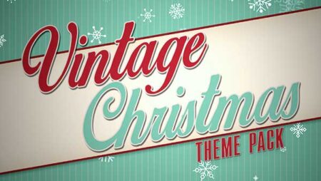 Vintage Christmas Theme Pack – Life Scribe Media